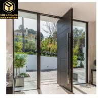 China Powder Coated Aluminum Entrance Door The Perfect Combination Of Durability And Aesthetics For Your Home for sale