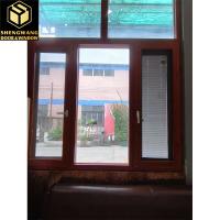 China Villa Push Pull Curtain Wall Windows Transparent Aluminium Windows Sliding Frame for sale