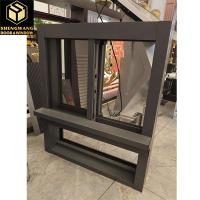 China Villa Push Pull Curtain Wall Windows Transparent Aluminium Windows Sliding Frame for sale
