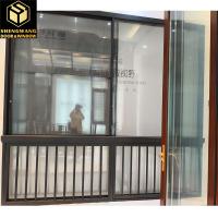 China Customizable Aluminium Glass Hinged Door Top-Notch Hardware Comprehensive Support For Villa for sale