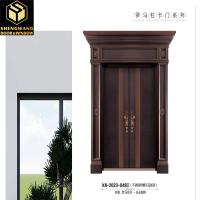 China Contemporary Design And Durability Copper Garden Gate In Aluminium For Any Building for sale
