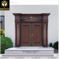China Contemporary Design And Durability Copper Garden Gate In Aluminium For Any Building for sale