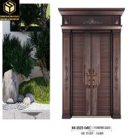 China Contemporary Design And Durability Copper Garden Gate In Aluminium For Any Building for sale