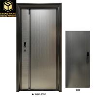 China 5mm HPL Fire Aluminum Room Door With Aluminum Frame And Lock For Safety for sale