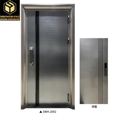 China Kindergarten Room Door For Customized Color All Aluminum Room Door for sale