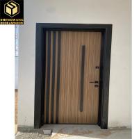 China Swing Left Grey Homes Stainless Steel Swing Door For House Door Opens Outward Waterproof for sale