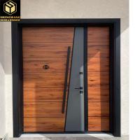 China Swing Left Grey Homes Stainless Steel Swing Door For House Door Opens Outward Waterproof for sale