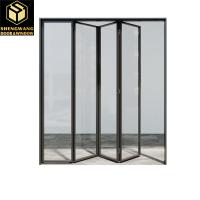 China Brown Water Penetration Resistance Glass Door Villa Front Door Aesthetic for sale