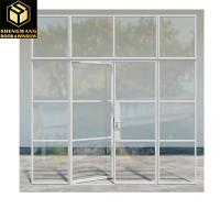 China Villa Push Pull Curtain Wall Window Transparent  With Aluminium Window Sliding Frame for sale