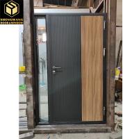 China ODM Swing Aluminium Pedestrian Garden Gates Copper Imitation Surface Finishing Metal Gate Outdoor for sale