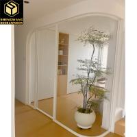 China Living Hall Bedroom Aluminium Glass Hinged Door Hinged Aluminium Doors 35 - 45MM for sale
