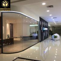 China Living Hall Bedroom Aluminium Glass Hinged Door Hinged Aluminium Doors 35 - 45MM for sale