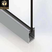 China Living Hall Bedroom Aluminium Glass Hinged Door Hinged Aluminium Doors 35 - 45MM for sale