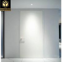 China 150/160/180/200mm Frame Thickness Maximum Protection For Your Building With Aluminum Room Door for sale