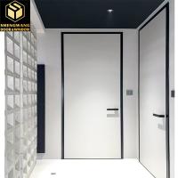 China 150/160/180/200mm Frame Thickness Maximum Protection For Your Building With Aluminum Room Door for sale