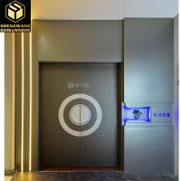 China Painted Custom Sizes Aluminum Garden Gate Door Aluminum Front Pivot Main Entrance Door for sale