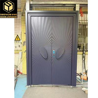 China Kindergarten Room Door With Customized Color For All Aluminum Room Door for sale