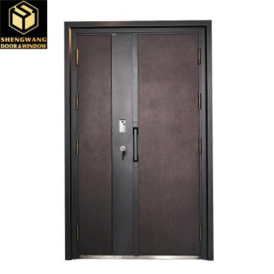 China OEM & ODM Aluminum Room Door Fire Rated Steel Door Moisture Protection for sale