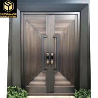 China Hotel Villa Aluminum Folding Glass Doors Apartment Aluminium Bifold Glass Doors for sale