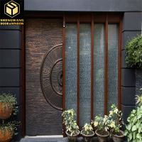 China Soundproof Swing Left Aluminum Room Door Aluminium Interior Doors For Public Places for sale