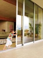 China Powder Coated Aluminum Sliding Swing Window Black Slide Up Aluminum Window for sale