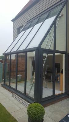 China Powder Coated Aluminum Sliding Swing Window Black Slide Up Aluminum Window for sale