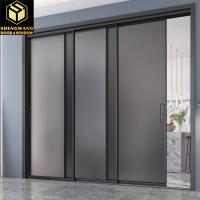 China Customizable Aluminum Folding Glass Doors For Hotels Lightweight Durable for sale