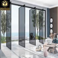 China Customizable Aluminum Folding Glass Doors For Hotels Lightweight Durable for sale