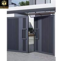 China Modern Aesthetics With Slim Sightlines Copper Garden Gate For Connecting Gardens for sale