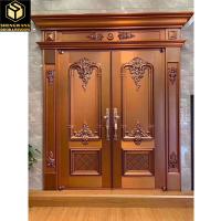 China Luxury Front Stainless Steel Garden Gate Oxidation Resistance Aluminum Swing Door for sale