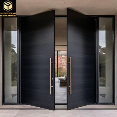 China Fashionable Swing Steel Door Environmental Friendly SS Metal Swinging Doors for sale