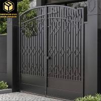 China Fashionable Swing Steel Door Environmental Friendly SS Metal Swinging Doors for sale