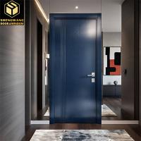 China Living Hall Bedroom Stainless Steel Swing Door Bathroom Fashion Metal Swinging Doors for sale