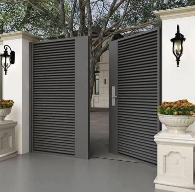 China Swing Left Stainless Steel Door For Outswing Metal Door With Brown Swinging Fire Doors for sale