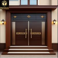 China Modern Aluminum Garden Gate With Fire Resistance And Smart Locks For Aesthetically Pleasing Home Entrance for sale
