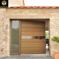 China ODM Swing Aluminium Pedestrian Garden Gates Copper Imitation Surface Finishing Metal Gate Outdoor for sale