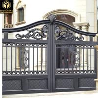 China Customized Size Hotel Swinging Stainless Steel Door Heat Transfer Print Metal Louver Doors for sale