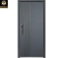 China Waterproof Secure Locking Stainless Steel Swing Door Kitchen Left Hand Swing Exterior Door for sale