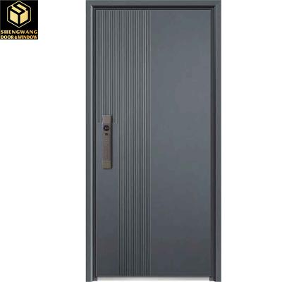 China Waterproof Secure Locking Stainless Steel Swing Door Kitchen Left Hand Swing Exterior Door for sale
