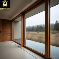 China 3 Shutter Rust Proof Aluminum Sliding Windows Sound Absorbing Aluminium Sliding Sash for sale
