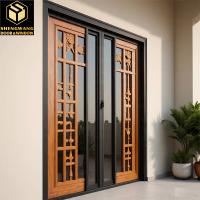 China LOW E Security Curtain Wall Window Reinforced Aluminium Sliding Window For Kitchen for sale