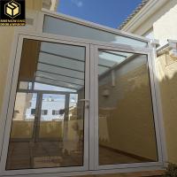 China Villa Push Pull Curtain Wall Window Transparent Aluminium Window Sliding Frame for sale