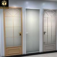 China Corrosion Resistant Stainless Steel Swing Door For Living Hall Bedroom With Durability for sale