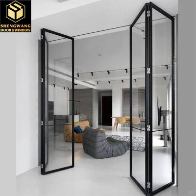 China Customizable Aluminium Glass Hinged Door Top-Notch Hardware Comprehensive Support For Villa for sale