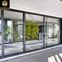 China Customizable Aluminium Glass Hinged Door Top-Notch Hardware Comprehensive Support For Villa for sale