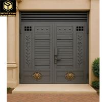 China MDF Fireproof Buiding Aluminium Doors  Interior Safety Fire Rated Door for sale