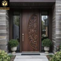 China 60mm And 70mm Thickness Aluminium Door For Room Apartment With Fire Rated Steel Door for sale