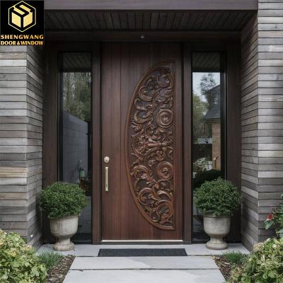 China 60mm And 70mm Thickness Aluminium Door For Room Apartment With Fire Rated Steel Door for sale