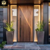 China 1220mm Aluminum Room Door Customized Color Sound Proof Interior Door for sale