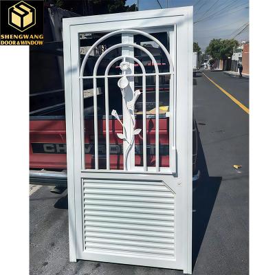 China PVC HPL Finish Indoor Aluminium Doors OEM ODM Sound Proof Doors For Home for sale